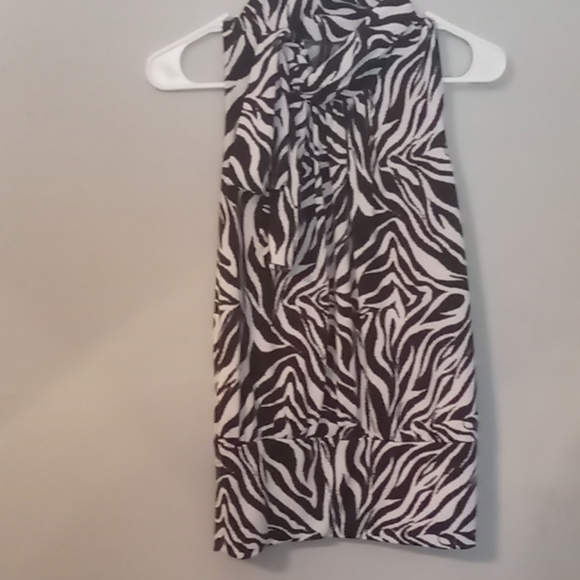 jason maxwell | Tops | Zebra Print Shirt | Poshmark